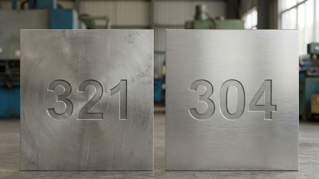 321 vs 304 Stainless Steel: Differences, Welding & Heat Use